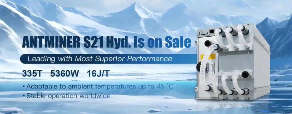 Antminer S21 Hydro - order now - antminerdistribution.com